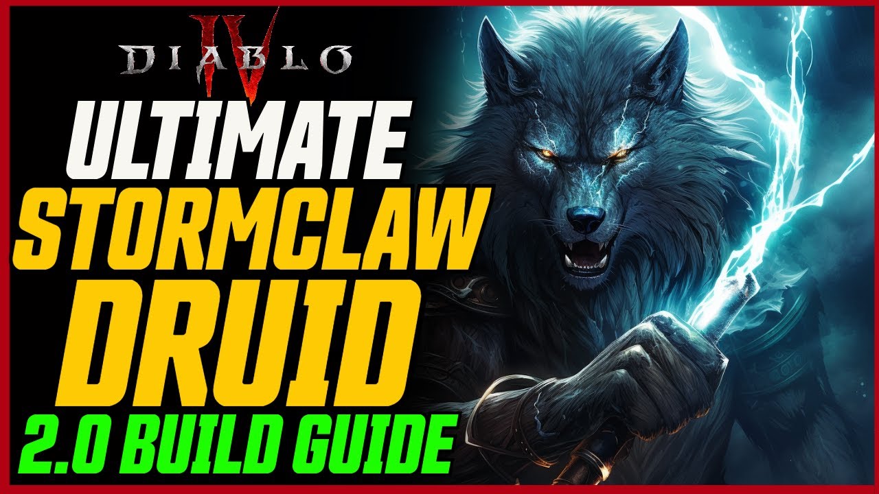 UPDATED Best Stormclaw Druid! // Diablo 4 Season 2 StormRipper 2.0 ...