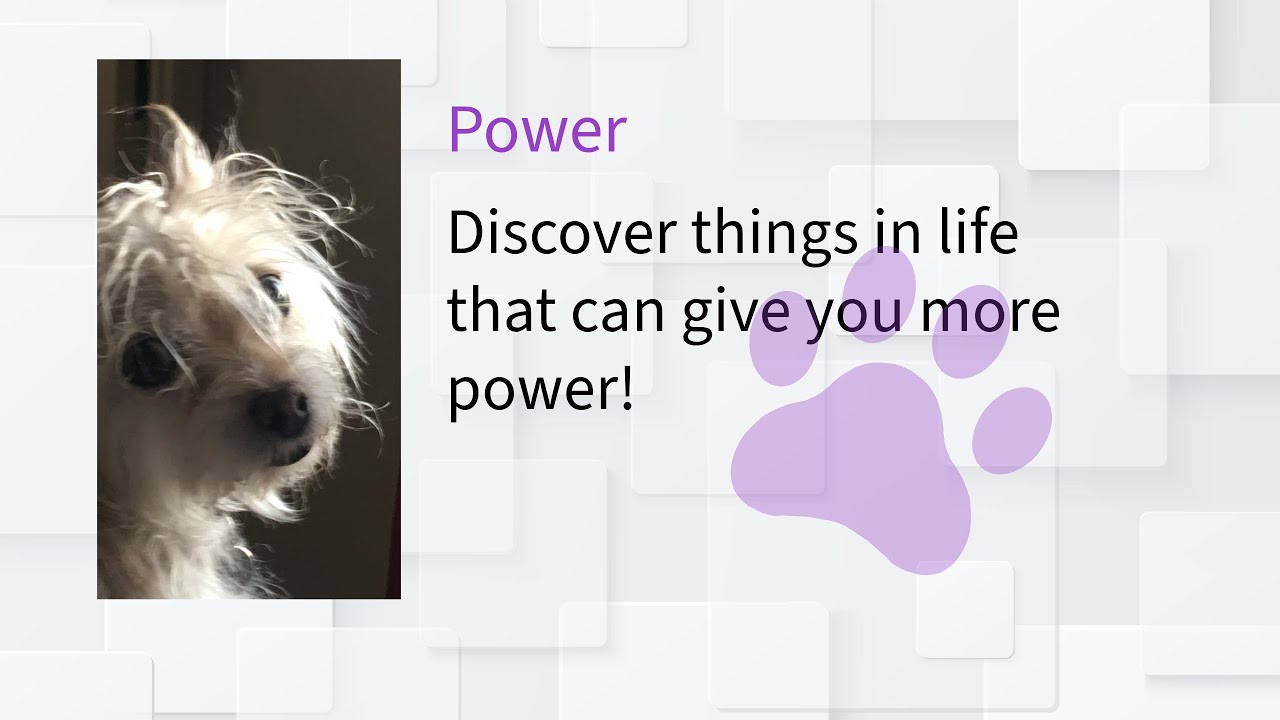 Power-Things you can do to increase your personal power! - YouTube