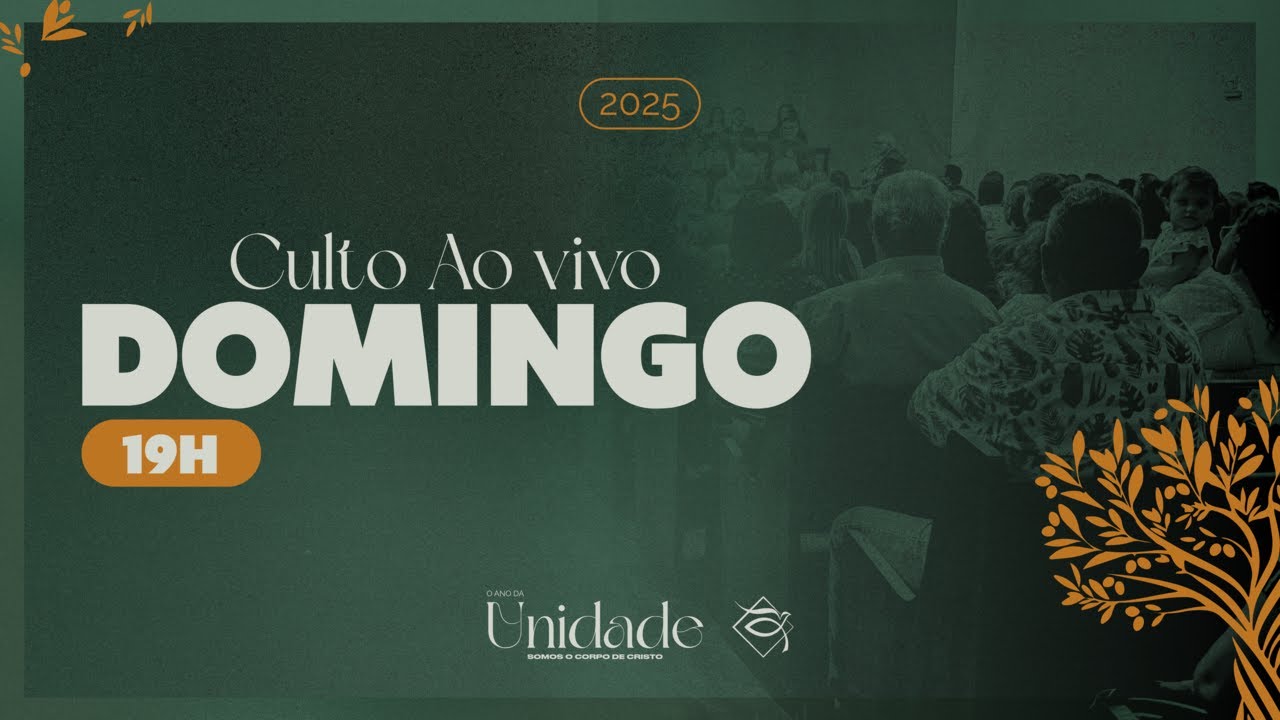 DOMINGO DE NOITE l Pr. Dayvison Baraúna l 19/10/25 #aovivo - YouTube
