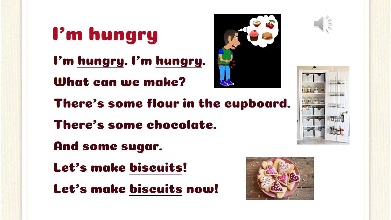 English Year 3 FOOD PLEASE - YouTube