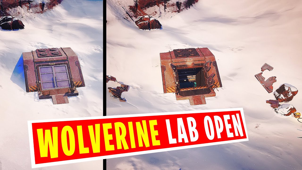 The Weapon X Lab holding Wolverine and Peely is now Open - YouTube