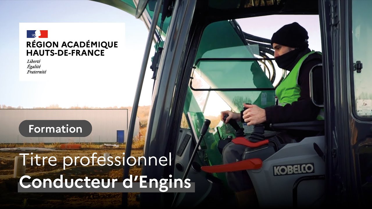 Conducteur d'Engins - Formation - YouTube