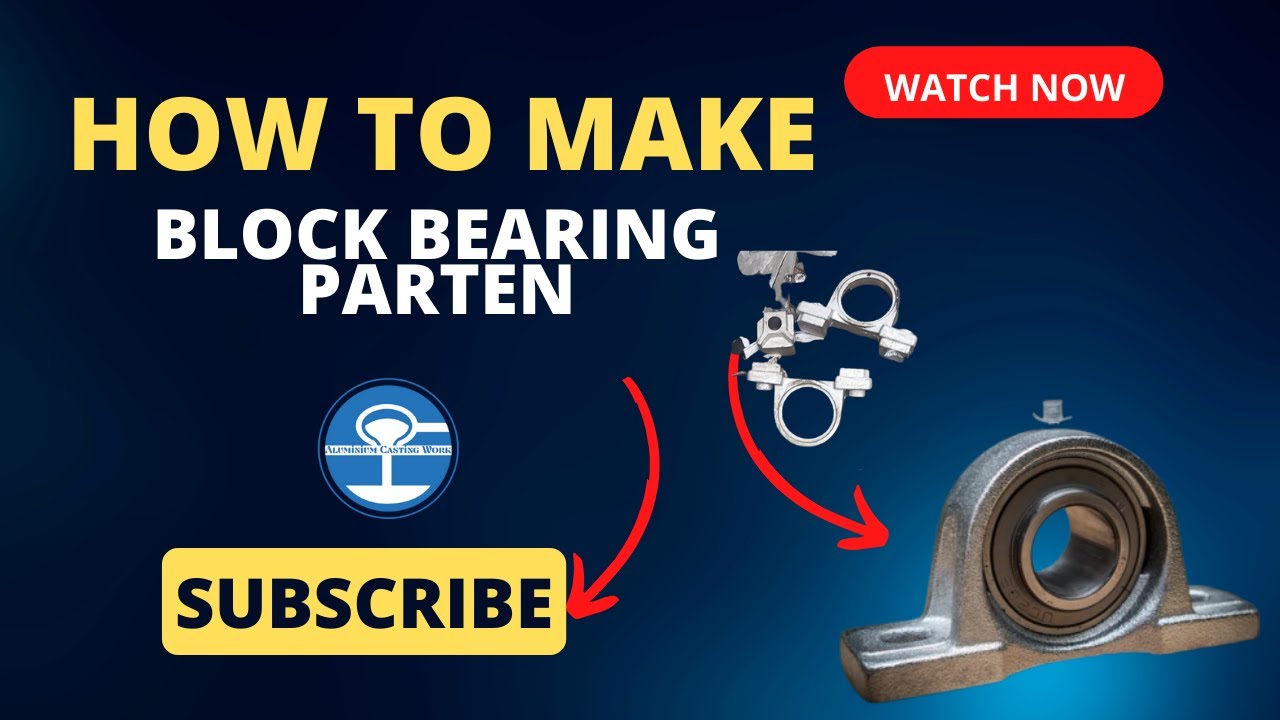 How To Make Block Bearing Parten - YouTube