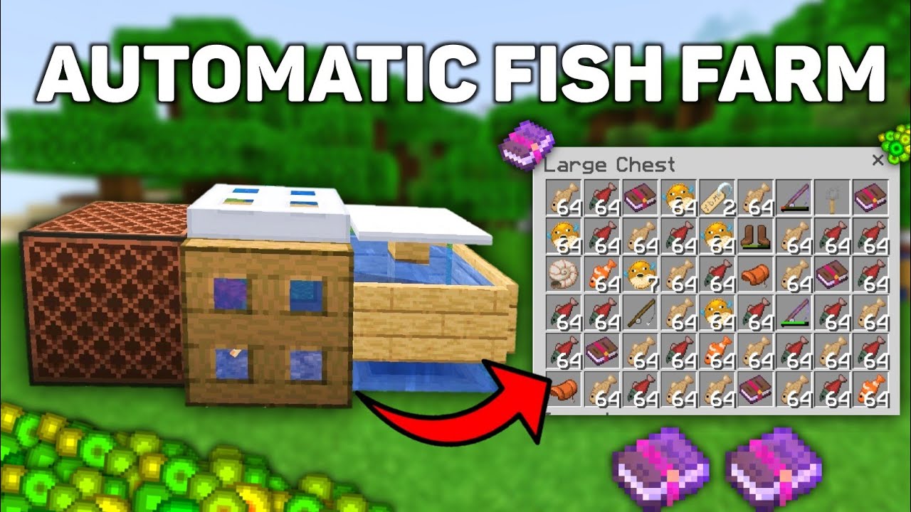 Easiest AFK Fish Farm Minecraft 1.20! - YouTube