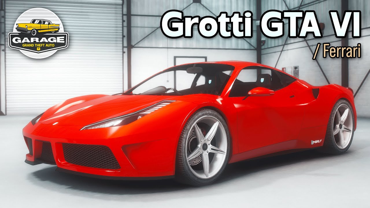 TOP 6 Grotti | Ferrari DLC Cars Perfect for GTA VI - YouTube