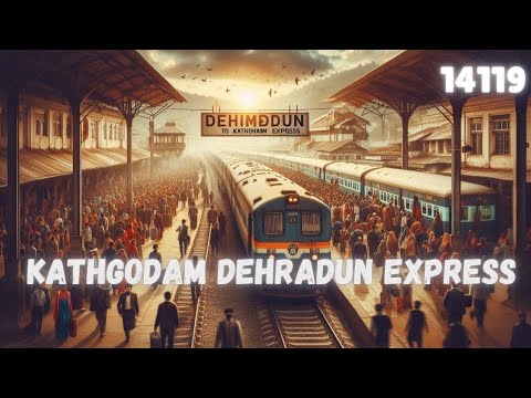 14119 Kathgodam to Dehradun Express Train Journey | My First Train Vlog ...