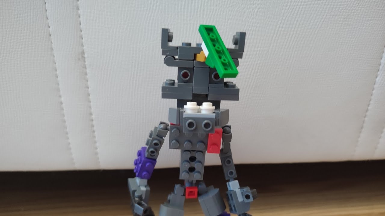 Lego Withered Roxy make (full) - YouTube