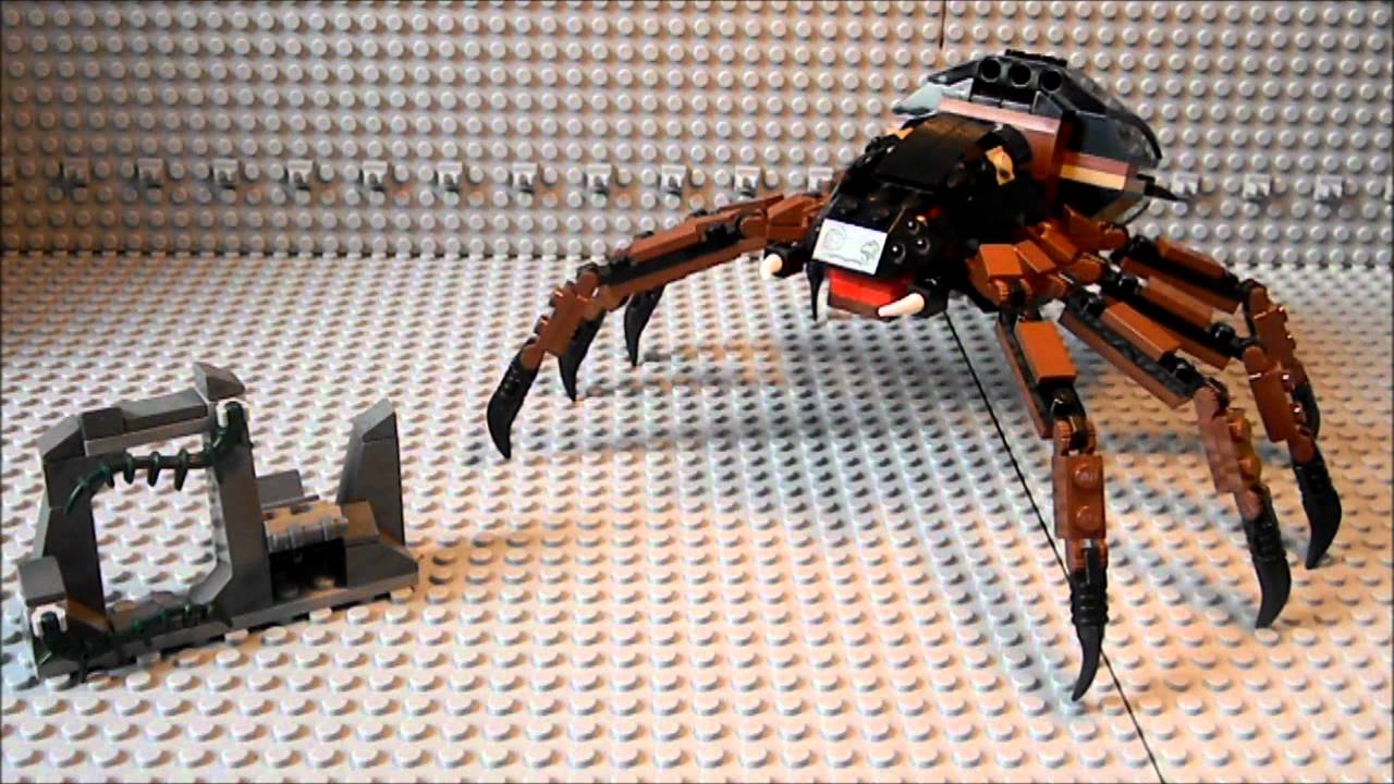 Lego Lord of the Rings: 9470 Shelob Attacks Review - YouTube
