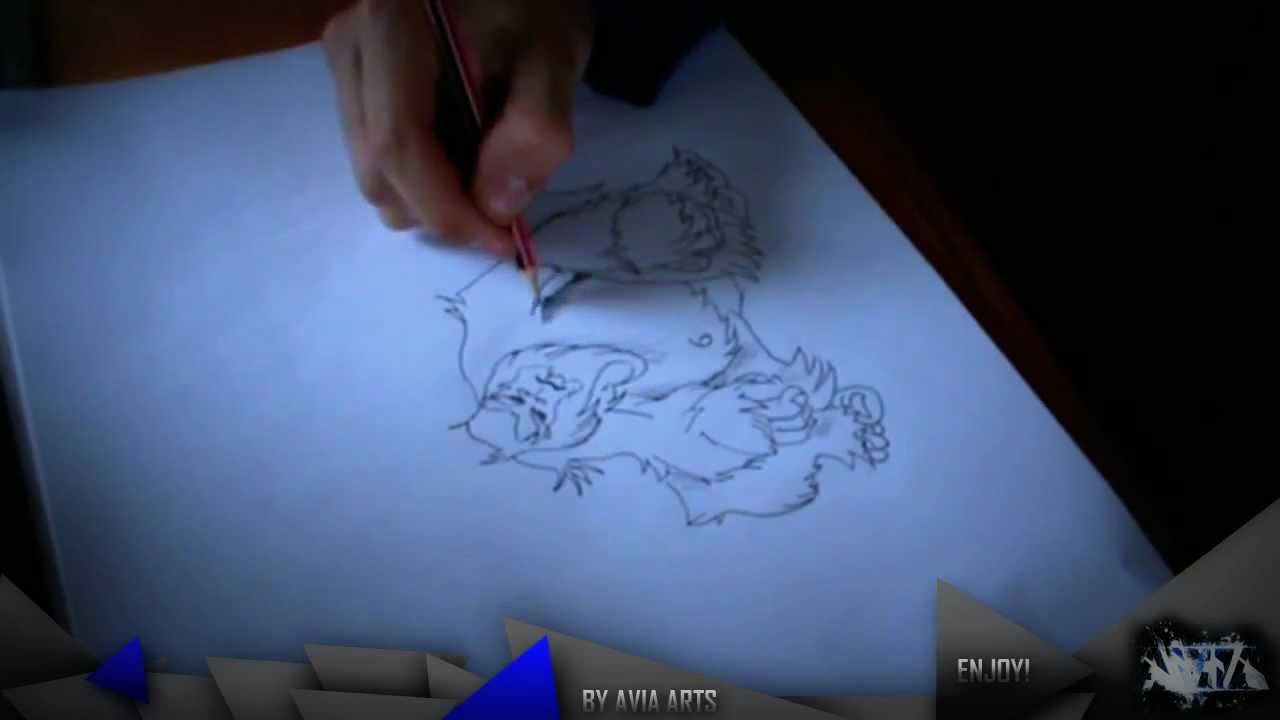 How to draw Nunu from league of legends | Toon Tuesdays | #1 - YouTube