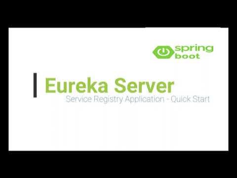 Eureka Server | Spring Boot & Microservices - Quick Start - YouTube