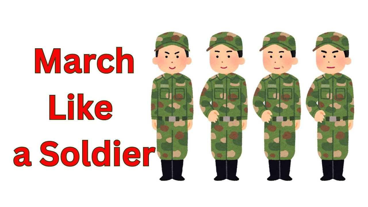 March Like a Soldier | Nursery Rhymes for Kids - YouTube