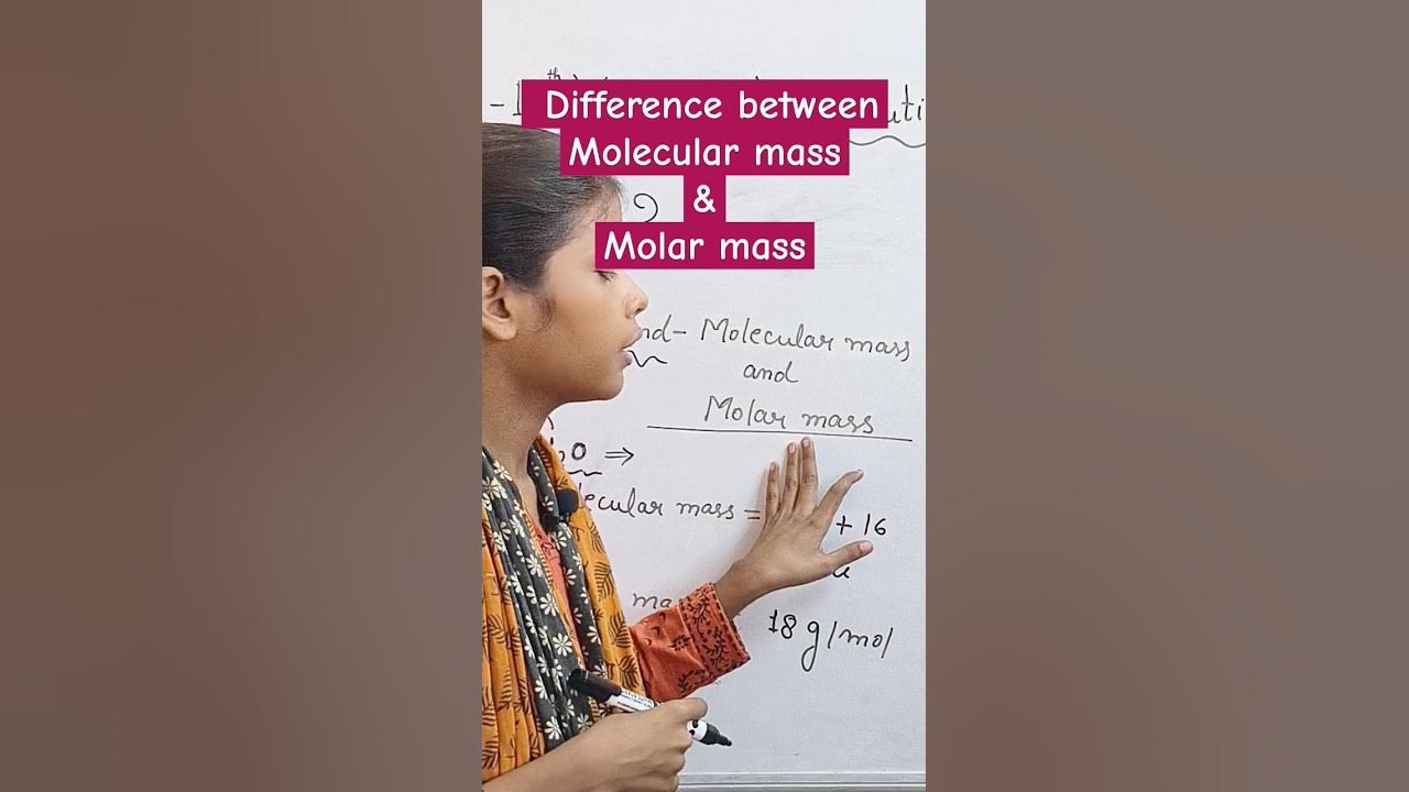 Difference Between Molecular Mass And Molar Mass L Class 12 Chemistry L difference-between-molecular-mass-and-molar-mass-l-class-12-chemistry-l