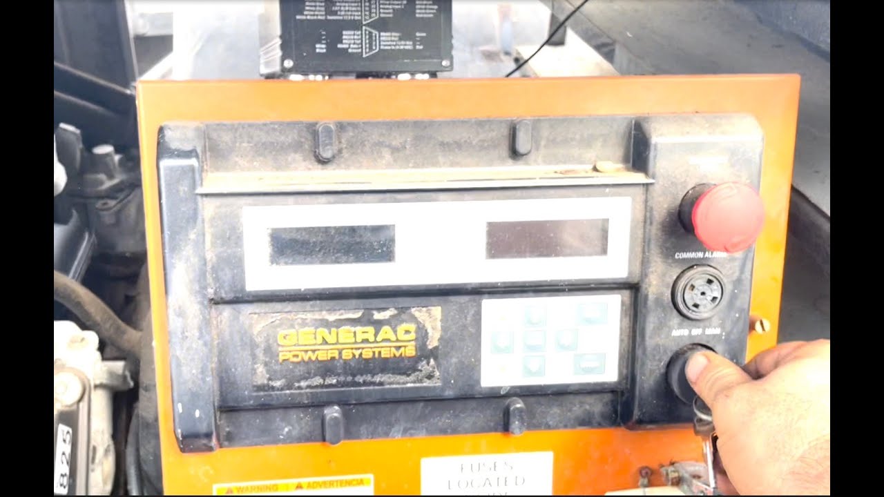 Massive 10 Cylinder 75 KW Generac Generator, Scrap It Or Sell It ...