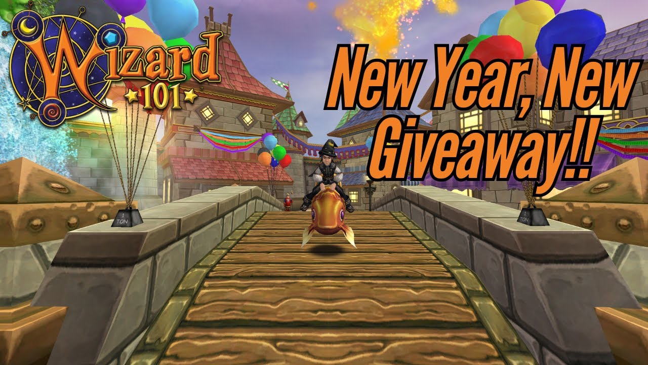 Wizard101 New Year New Giveaway Bundle???? - YouTube