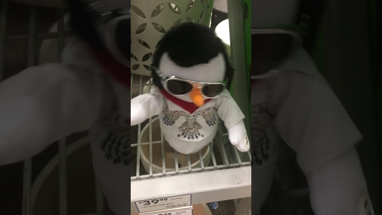 🎄 Elvis animated penguin sold at Lowes for 19.98 - YouTube