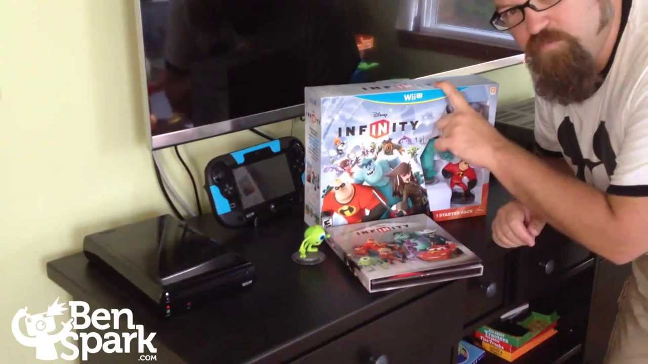 Opening The Disney Infinity Starter Pack for Wii U - YouTube