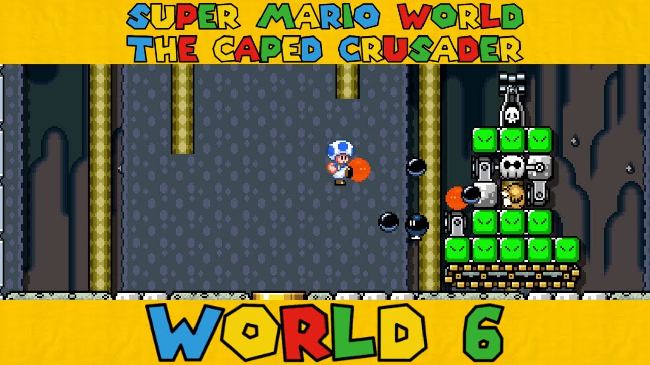 TANKS A LOT, MOLE! - Super Mario World: The Caped Crusader World 6 ...