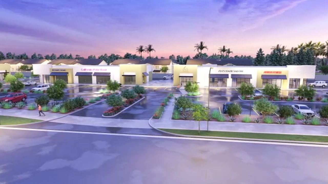 New shopping center unveiled in Northeast Fresno - YouTube