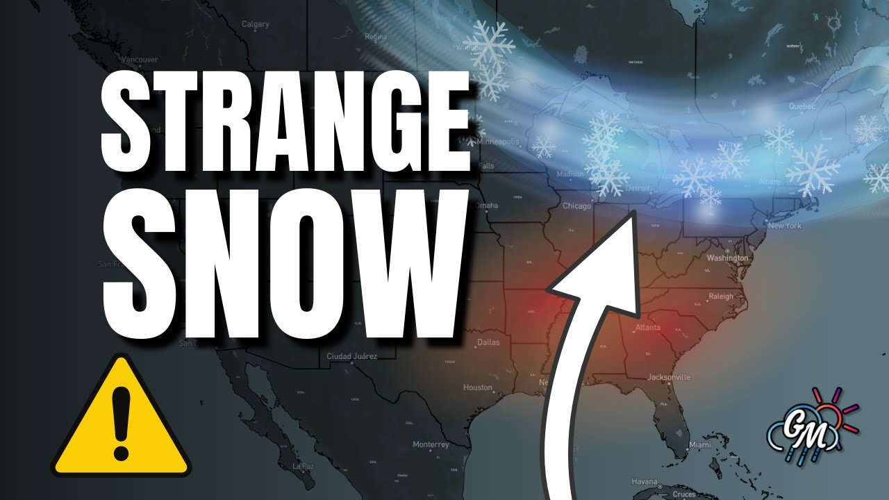 A STRANGE SNOW STORM Is On The Way... - YouTube