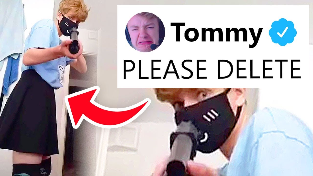 TOMMY IN A SKIRT. - YouTube