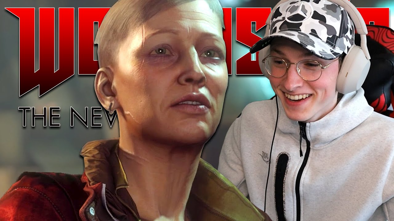 FINALLY GOT NEW FRIENDS! / / Playing Wolfenstein: The New Order blind ...