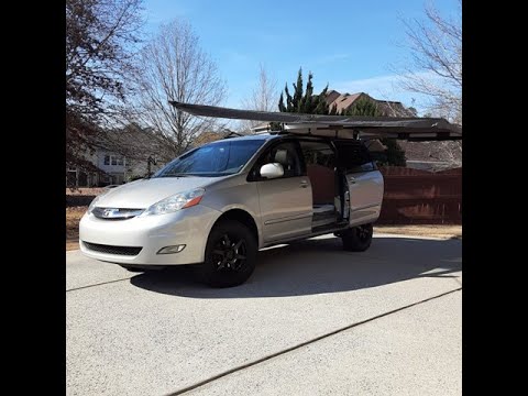 2009 Toyota Sienna XLE AWD Converted Camper Van - YouTube