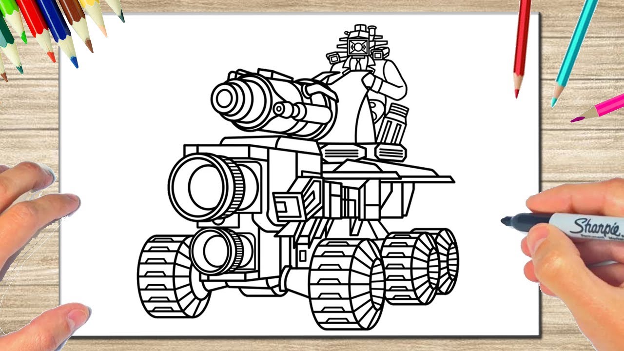 COMO DIBUJAR a PLASMA CAMERA CAR | Skibidi Toilet | DibujArteMania ...