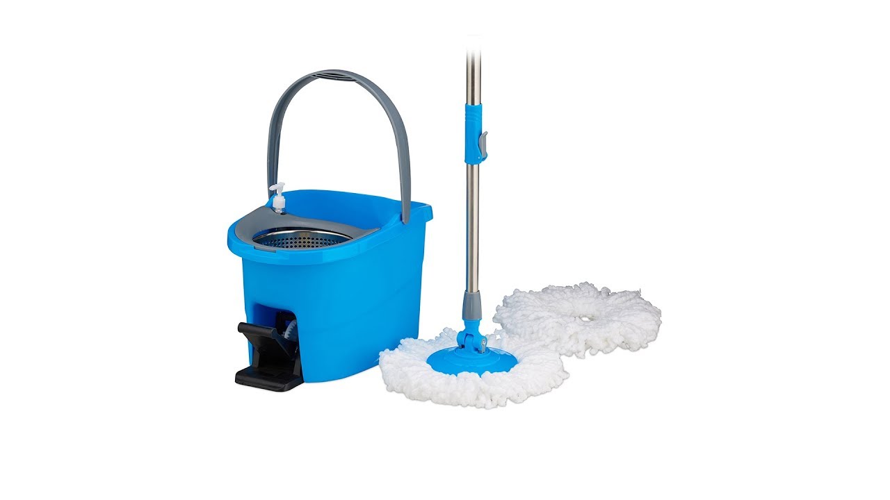 Wischmop mit Eimer - YouTube