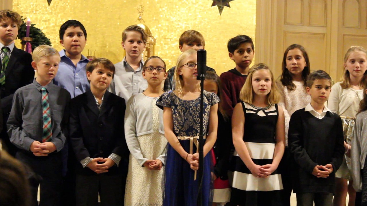 Adeline Christmas solo - YouTube
