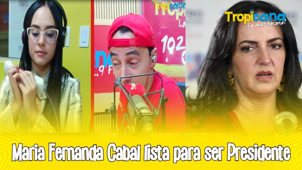 Maria Fernanda Cabal está lista para ser Presidente De Colombia - YouTube