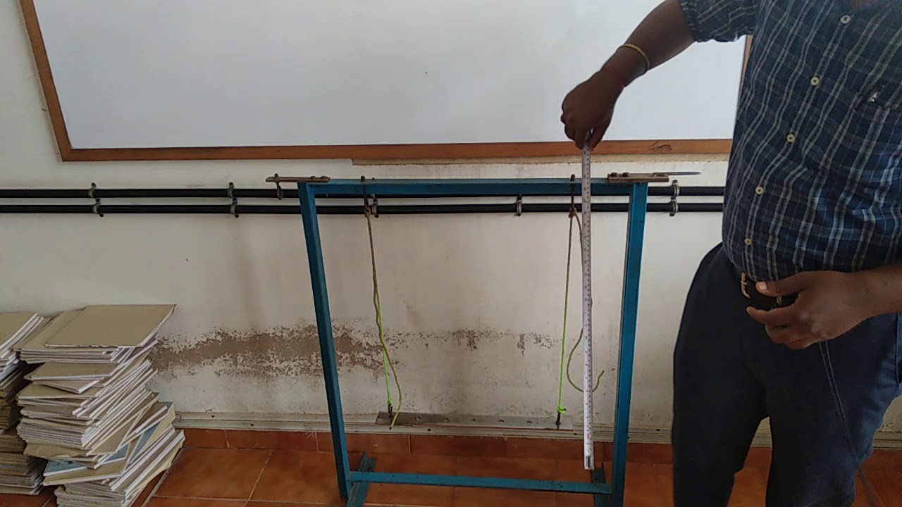 Design lab Bifilar suspension Part 2 - YouTube