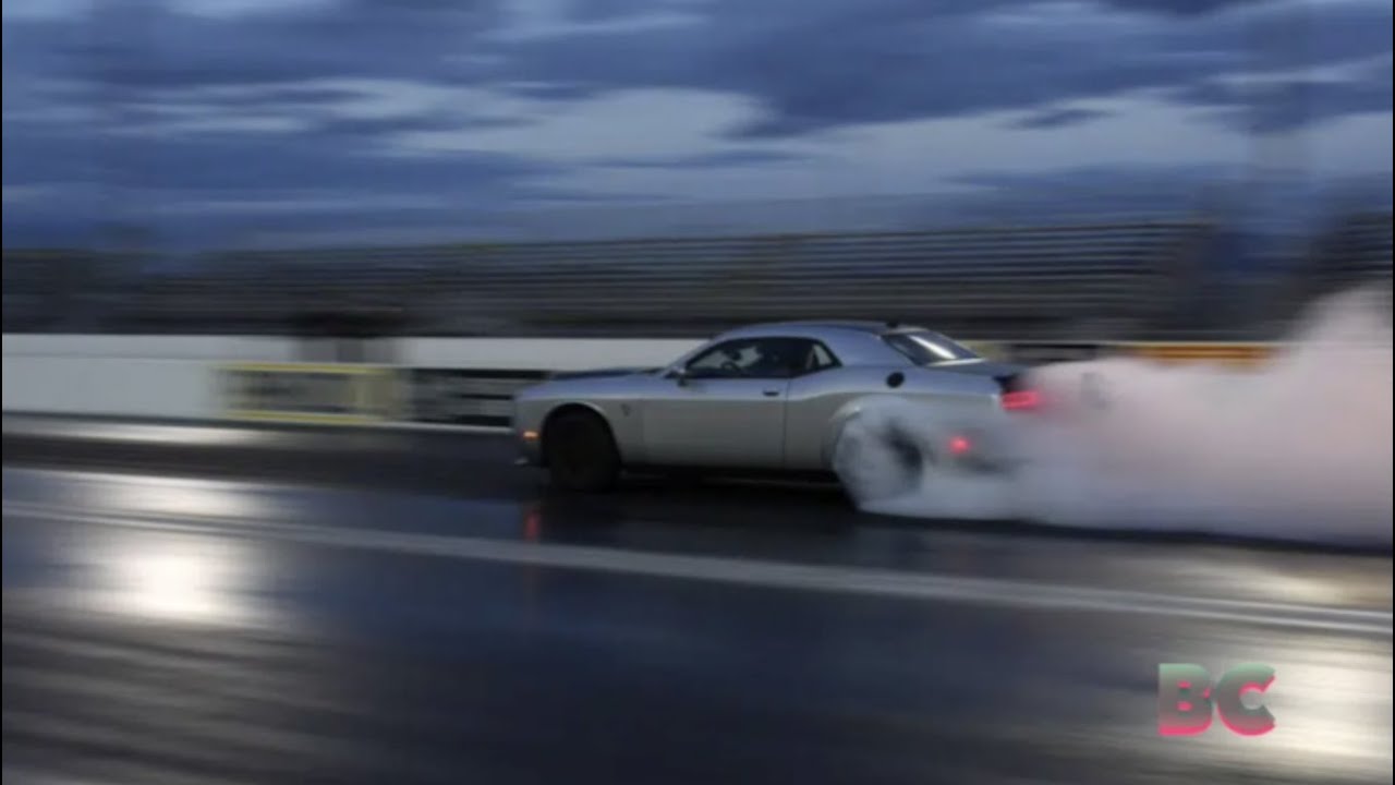 AP: Dodge unveils last super-fast gasoline muscle car - YouTube
