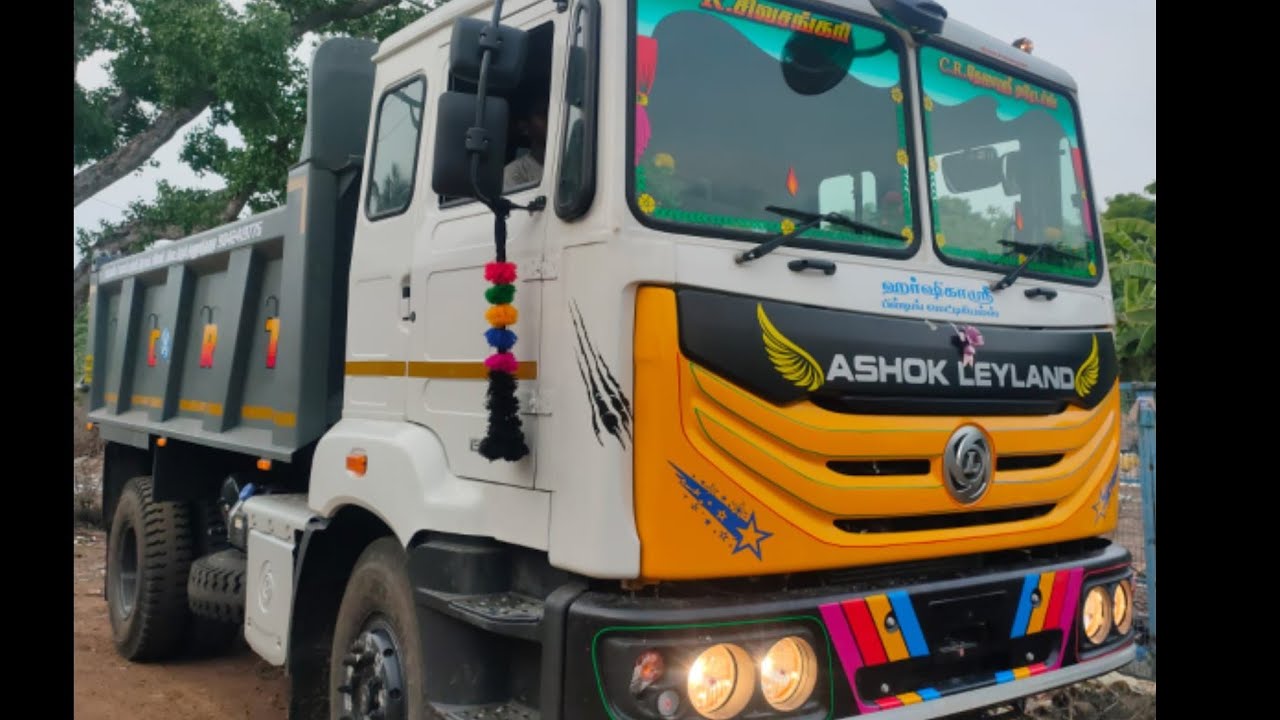ASHOK LAYLAND Name sticker //Front Mirror Highlight sticker Modified ...