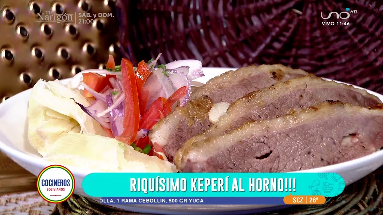 Keperí al horno - Cocinero Luis Fernando Gutiérrez - YouTube