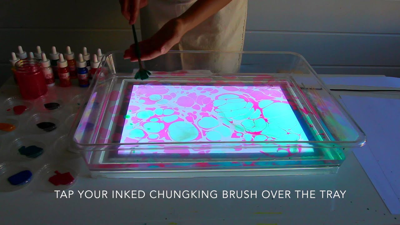 Product Spotlight - ARTDECO Marbling Tips & Techniques - YouTube
