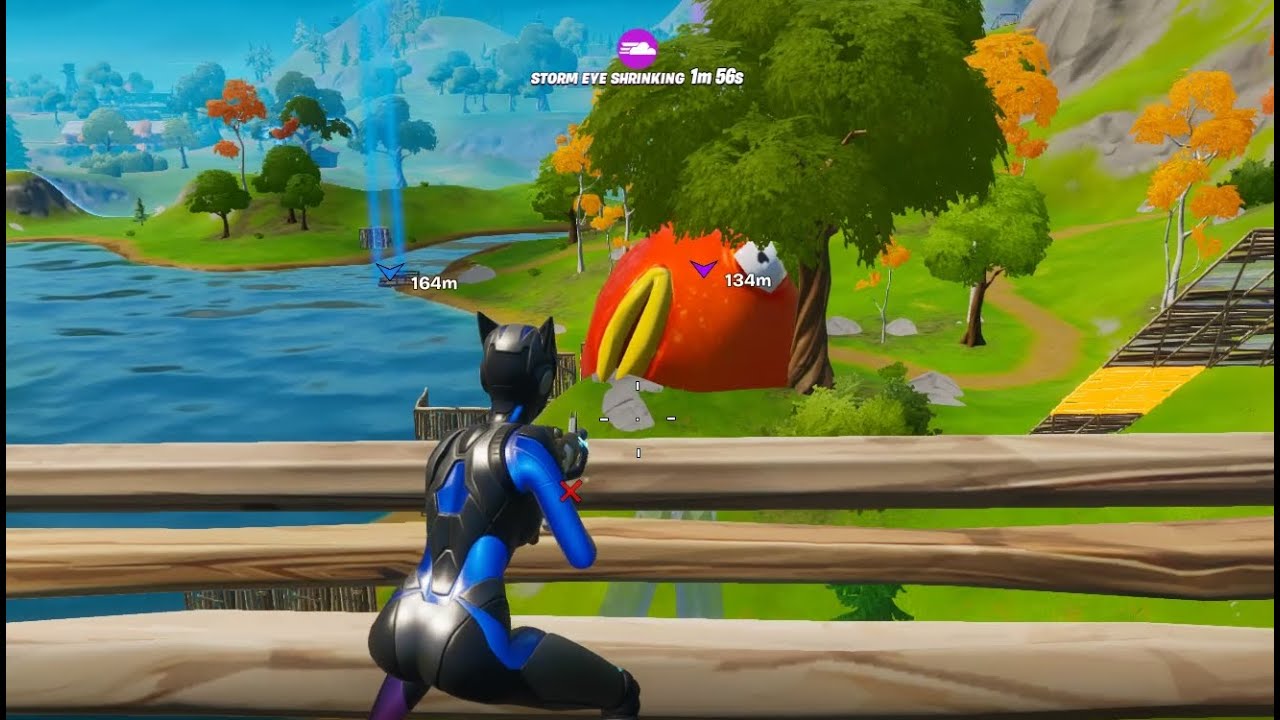 WE SAW A BIG FISH!! Fortnite Battle Royale Highlights #24 - YouTube