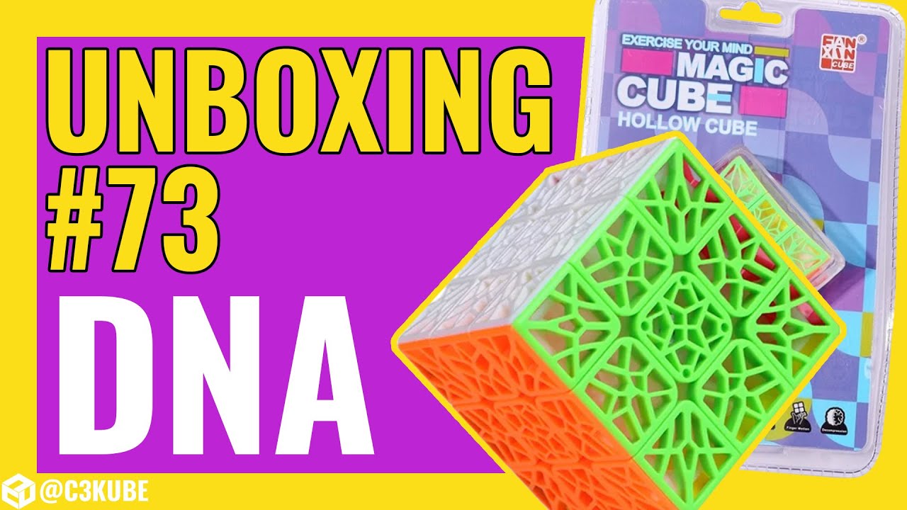 🟨 UNBOXING #73 DNA Cube 3x3 | Cubo de Rubik ADN 3x3 Fan Xim - YouTube