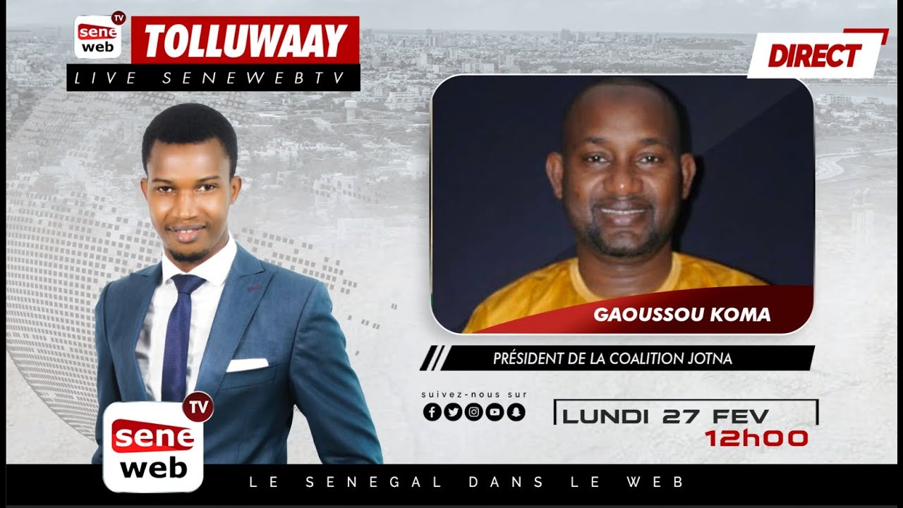 Le président de la coalition Jotna est l'invité de Tolluwaay - YouTube