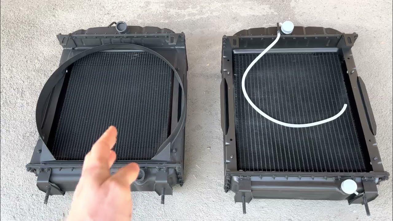 Радіатори ЮМЗ. Латунь та алюміній - YouTube