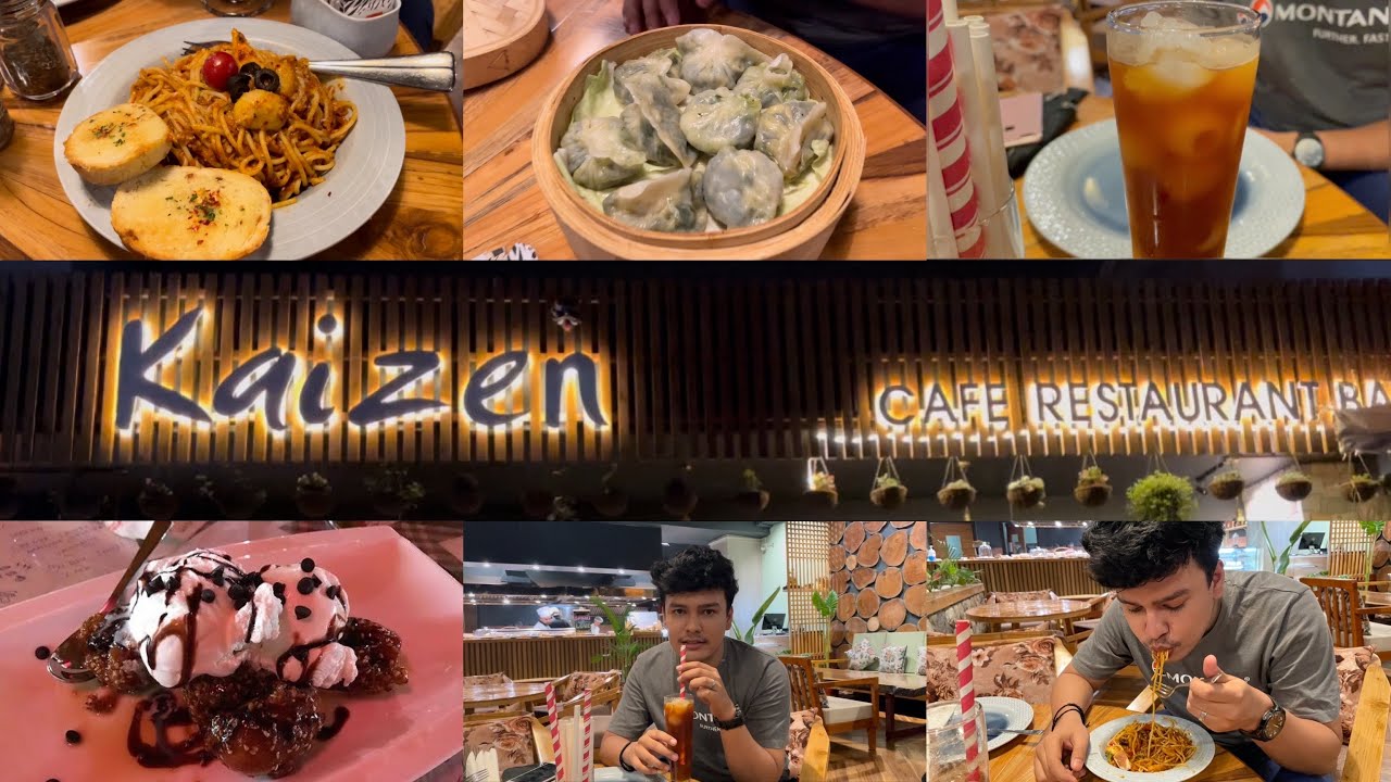 | Mini Vlog | Kaizen Cafe Restaurant and Bar, Dehradun - YouTube