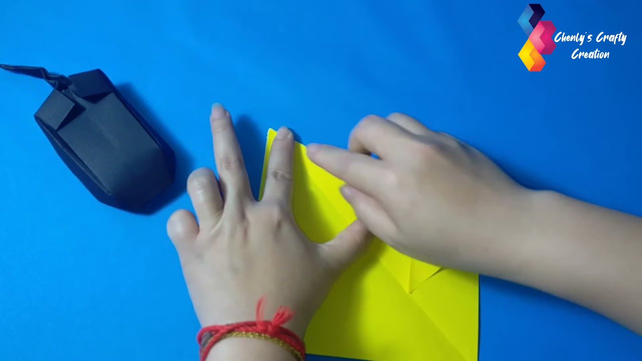 How To Make Origami Mouse Computer By Paper Step By Step - Daily Art ...