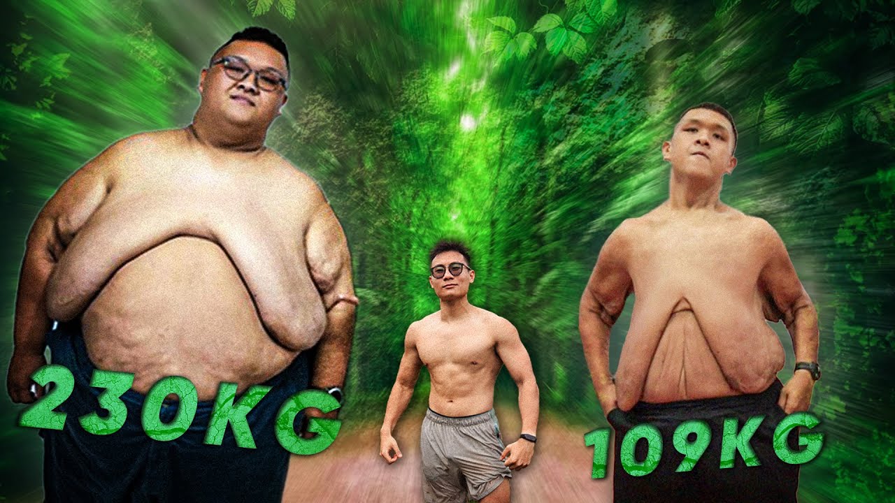 24h Tập Như Trọng Nhân GIẢM 121KG (230kg xuống 109kg) (siêu béo phì về gầy) | THẾ DÂN - YouTube