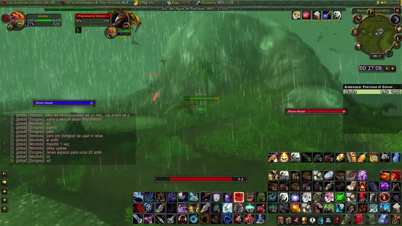 Hunter solo Simone the Seductress Quest Rhok'delar - YouTube