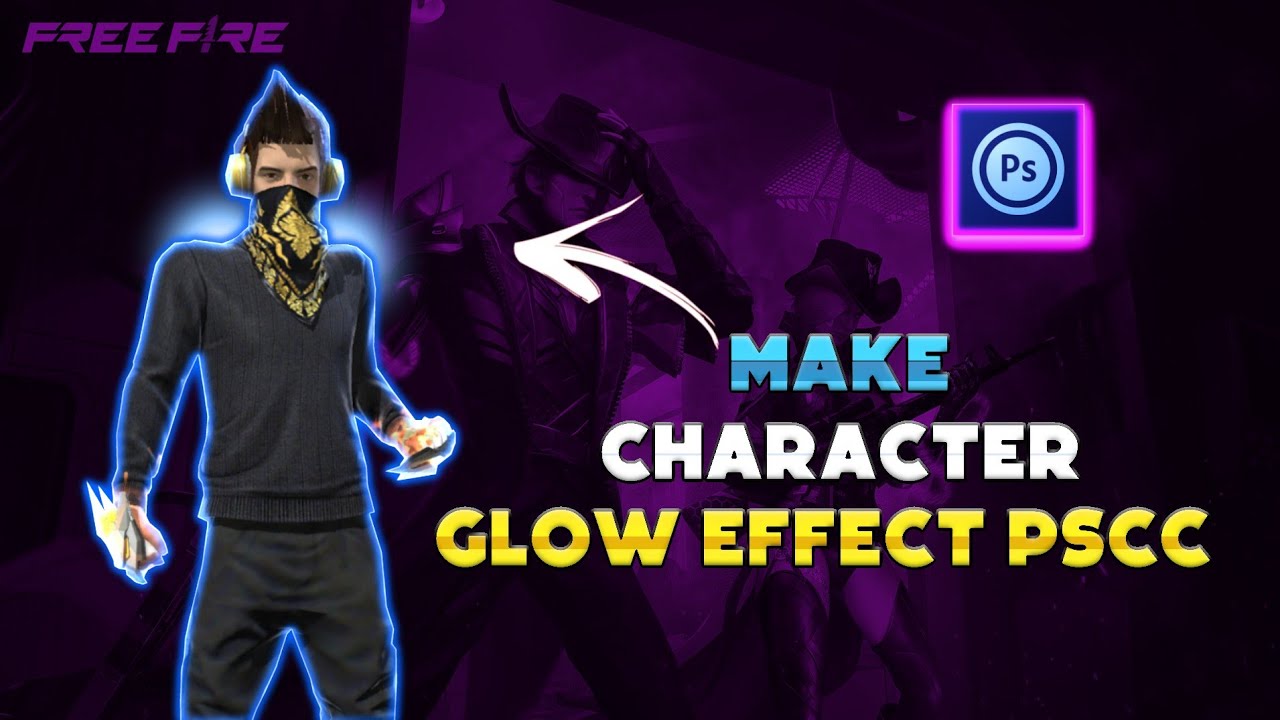 How To Glow Character In Thumbnail | Pscc Glow Effect - YouTube