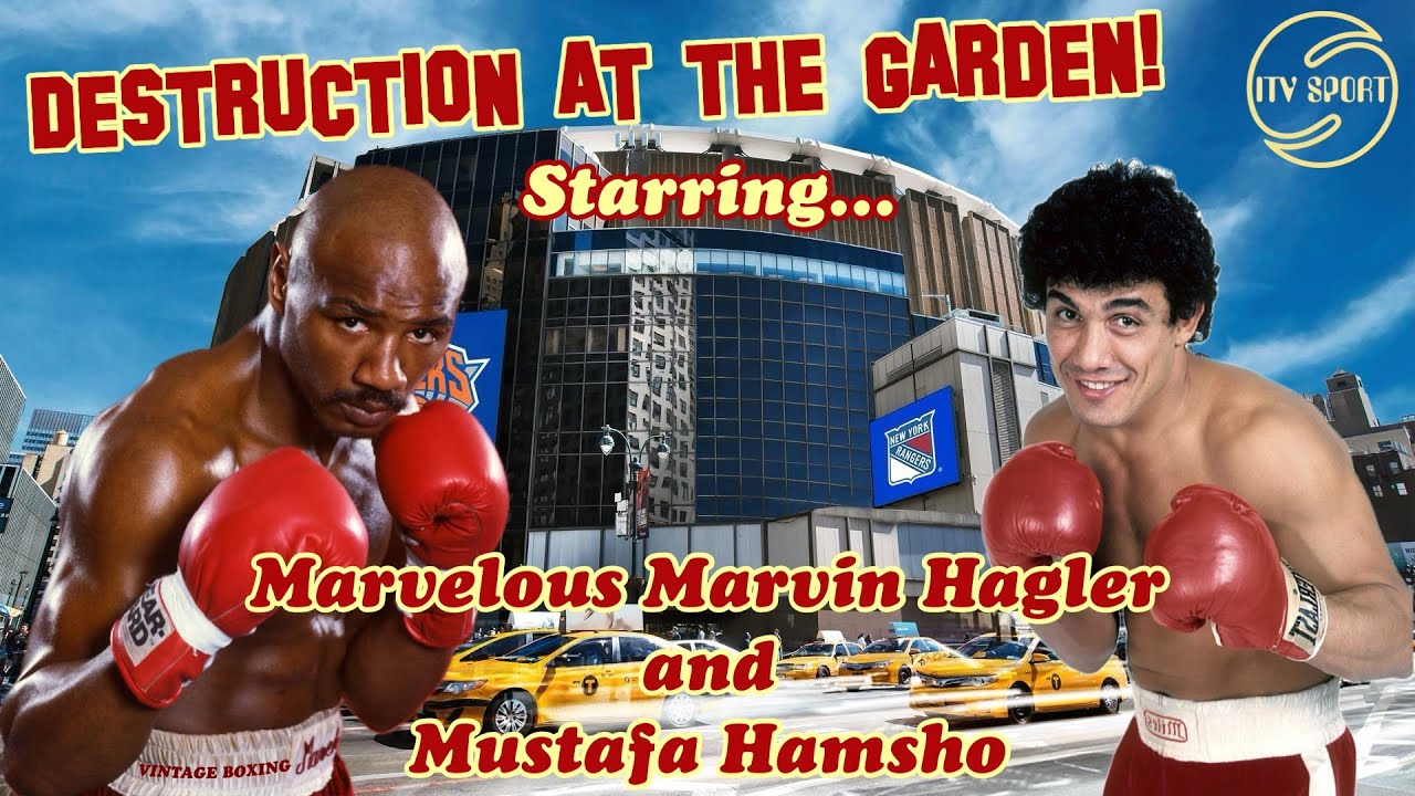 Marvelous Marvin Hagler vs Mustafa Hamsho 2 ITV World of Sport 1080p 60 ...