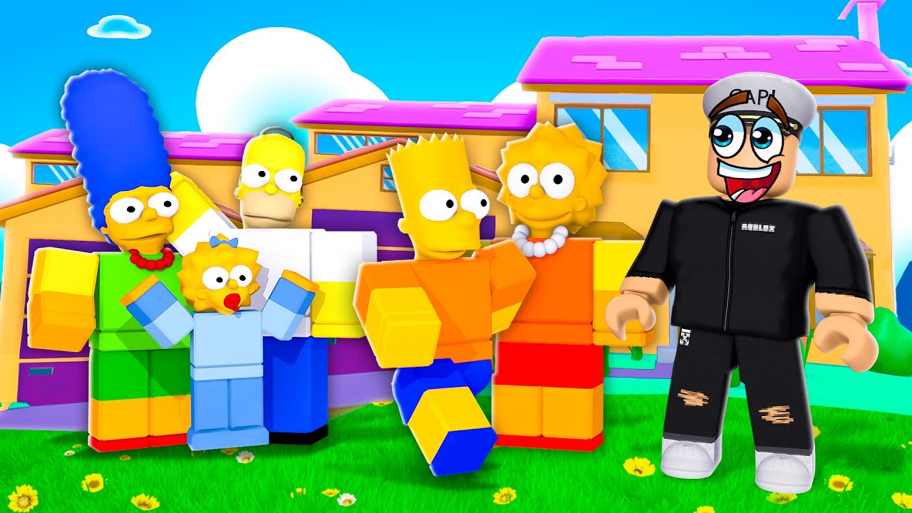 Finding The Simpsons In Roblox Youtube
