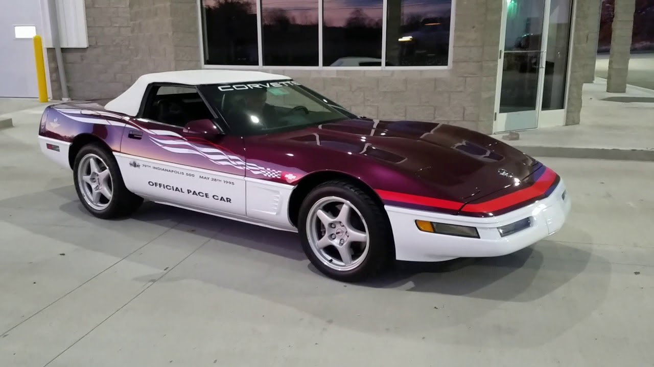 95 Indy Pace Car Drive - YouTube