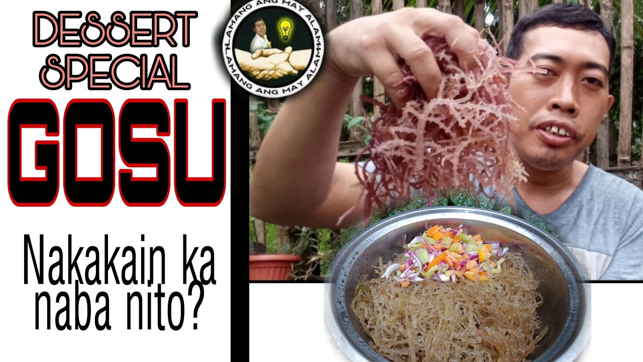 HOW TO COOK DESSERT SPECIAL GOSU/SEAWEEDS?||TUTORIAL - YouTube