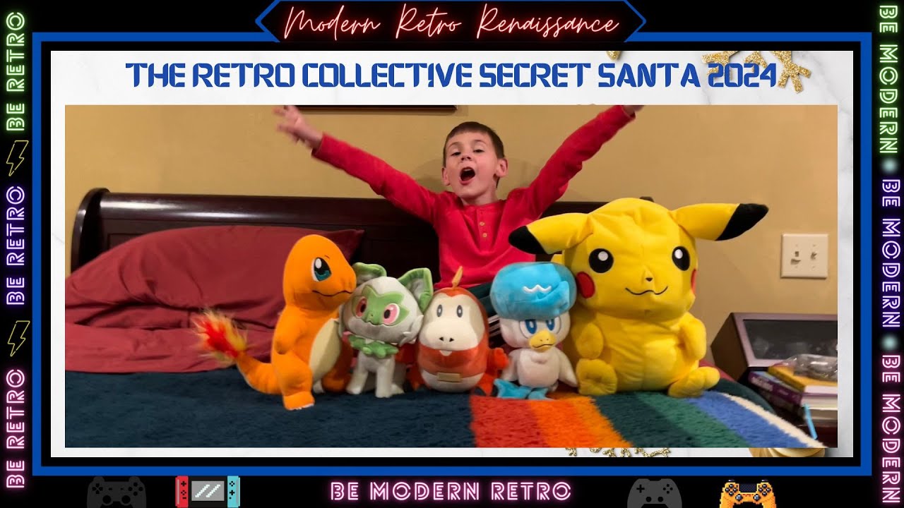 THE RETRO COLLECTIVE SECRET SANTA VIDEO 2024 - YouTube