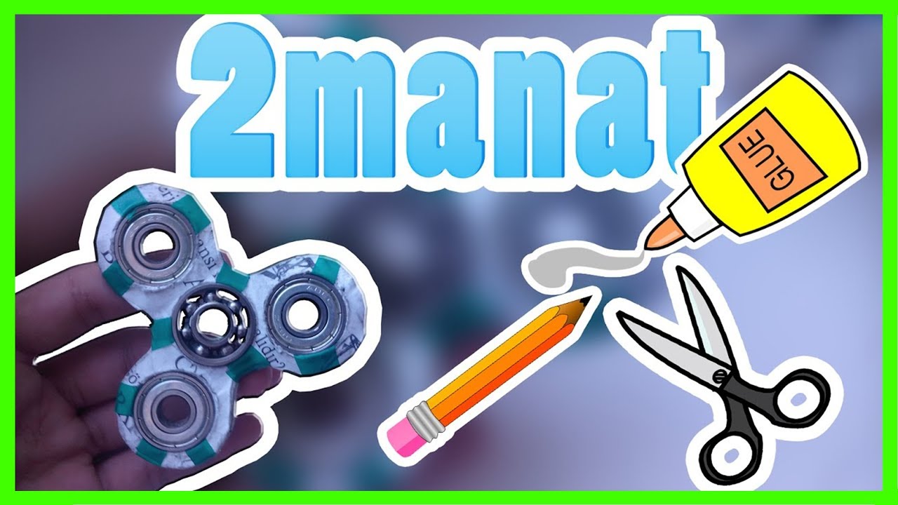 2 Manata Stres Carxi Duzeltme (Evde Stres carki yapim) Fidget spinner ...